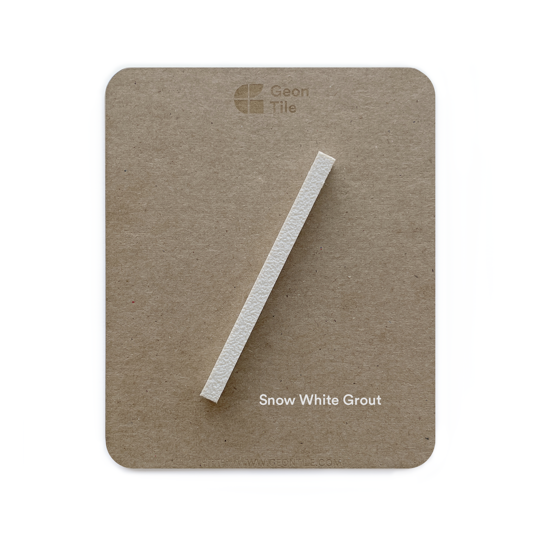 Snow White Grout – Geon Tile